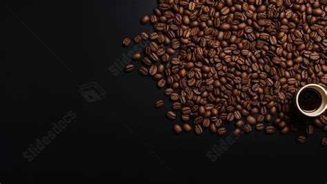 Coffee Coffee Beans Business Poster Powerpoint Background For Free Download Slidesdocs