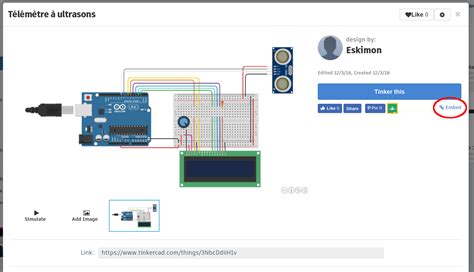 How To Embed A Tinkercad Simulator • Le Blog Deskimon