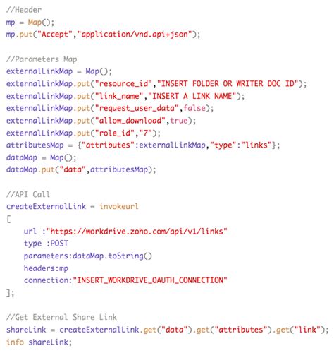 Creating Folderdoc And External Share Link In Zoho Workdrive The Workflow Academy