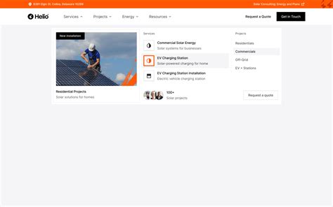 Webflow Navigation Component Flowbase