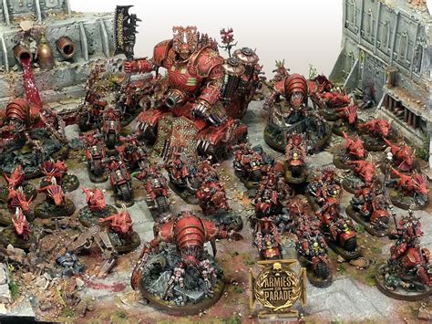 Showcase Armies On Parade World Eaters By Uruk Miniature Painting