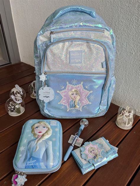 Smiggle Frozen 2 กระเป๋าเป้ Smiggle Frozen 2 รูป Elsa และ Anna Limited Edition พร้อมส่ง ของแท้