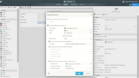 How To K2 Smartform Cascading Dropdown List Th Address Youtube