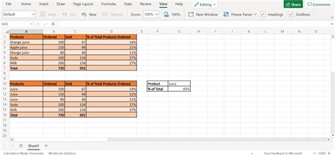 How To Calculate Percentage As A Proportion In Excel Sheetaki