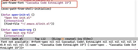 font 设置疑问 emacs general emacs china