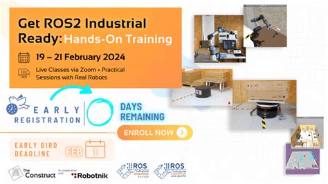 The Construct Robotics Institute On Linkedin Ros2 Robots Ros2 Roboticstraining