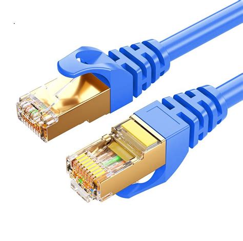 05m Blue Cat7 Utp Ethernet Cable Plexus Computing