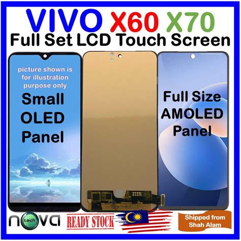 Fingerprint NGS Brand OLED Full Set LCD Touch Screen Compatible With