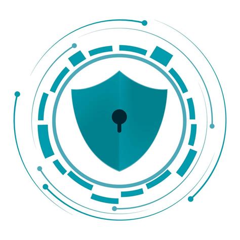 Cyber Security Shield 10849613 Vector Art At Vecteezy