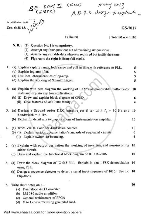 Analog And Digital Ic Design And Application 2012 2013 Be Electronics