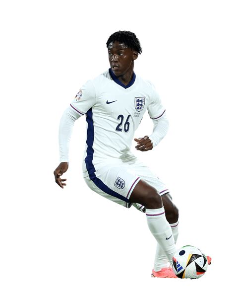 Kobbie Mainoo Png England Football Render