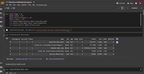 Completed The Codsoft Task1 Titanic Survival Prediction Uditi Parmar