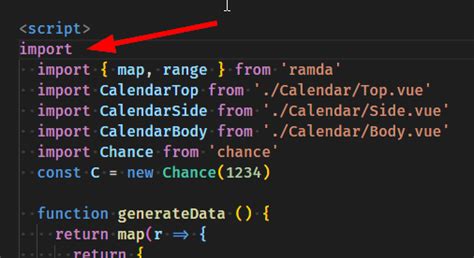When I Type Import In Script Tag Then Vue Language Server Throws Exception · Issue 285