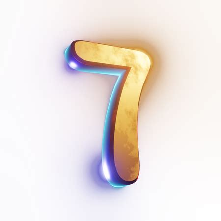3295 Number 7 Text Effect 3d Illustrations Free In Png Blend Gltf