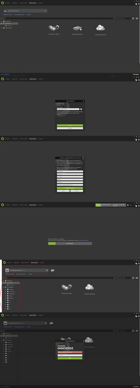mysterious nucleus installation problem no localhost cloud under omniverse after installation