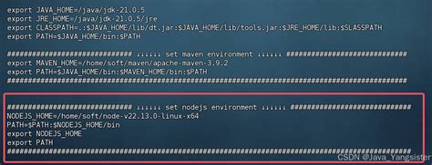 Linux环境部署——nodejslinux配置node环境变量 Csdn博客