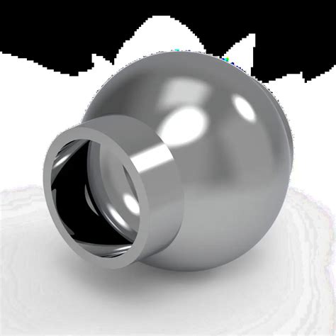 Pico esférico cromado para hidrojet Vulcano SA