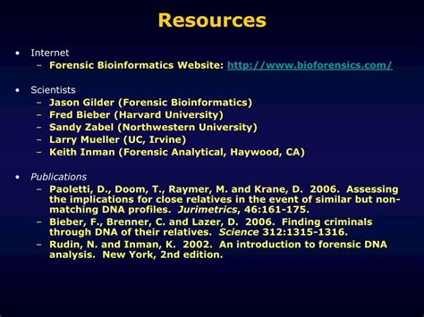 PPT Forensic Bioinformatics Bioforensics PowerPoint Presentation Free Download ID