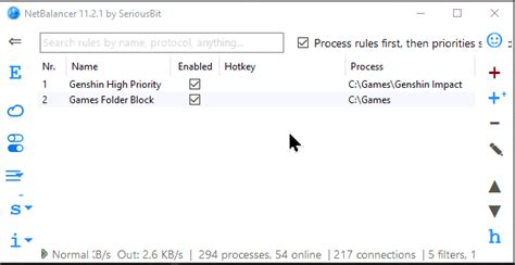 NetBalancer 11 2 With Global Hotkeys NetBalancer