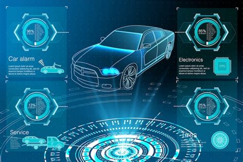 Interface Utilisateur Futuriste Hud Ui Interface Utilisateur Tactile Graphique Virtuelle