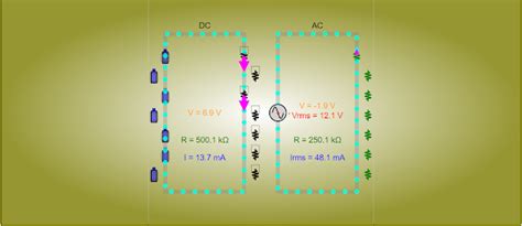 simple electric circuit javascript simulation applet html5 open