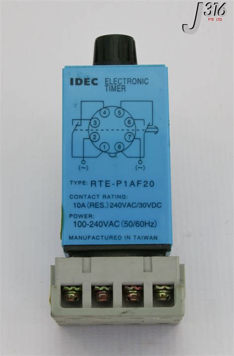 IDEC ELECTRONIC TIMER RTE P AF J Gallery