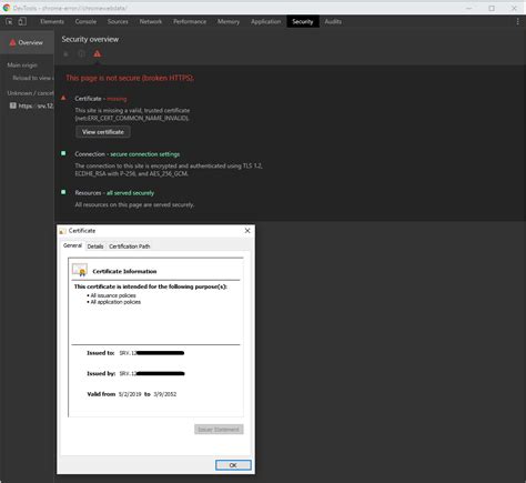 ArcGIS Server Self Signed Certificate Privacy Erro Esri Community