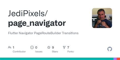 page navigator lib pages home dart at master · jedipixels page navigator · github