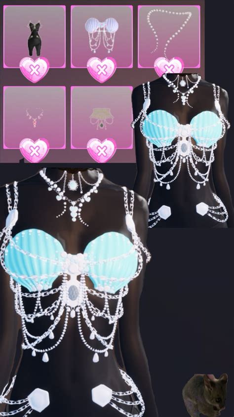 Mermaid Dti Outfit Non Vip