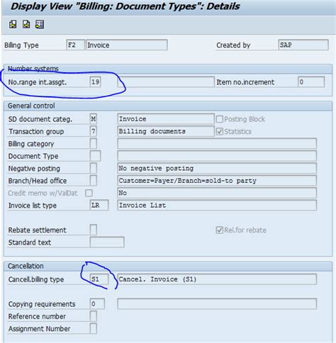 Solved Cancel Billing Document Number Range Sap Community