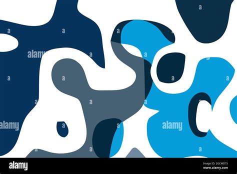 Blue Dynamic Background Abstract Vector Digital Curve Design 2D Rendering Digital Illustration