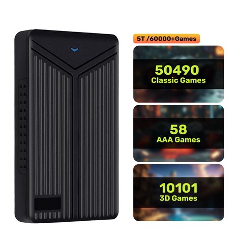 Buy Retro Gaming Console Hard Drive 5tb 80 Emulator Console Retro