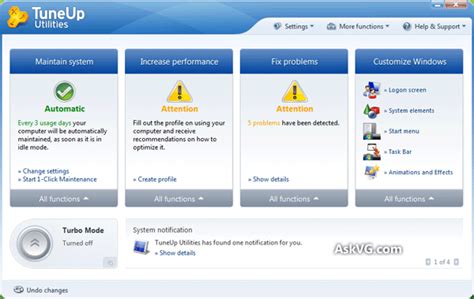 Tuneup Utilities A Complete Windows Tweaking And Customization Software Askvg