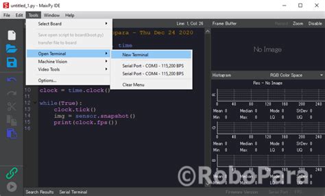 How To Install Maixpy Onto Maixduino And Run A Sample Program Robopara