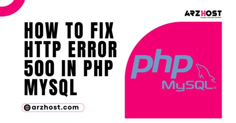 How To Fix Error In Php Mysql