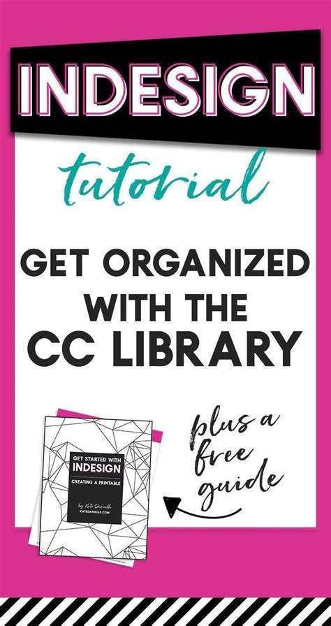 Organize Your Design Workflow With The Adobe Creative Cloud Library In Indesign Or Photoshop