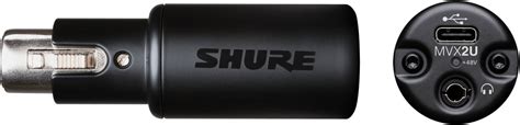 Shure Digital Audio Interface Xlr To Usb Adapter Intelligent Dsp
