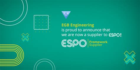 Egb Engineering Have Been Chosen As A Preferred Supplier On Espo Framework Egb Engineering
