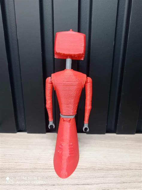 Robot Cassandra From Serial Free 3d Print Model Makerworld