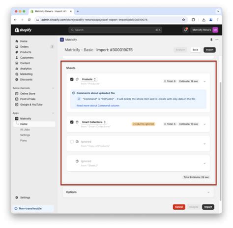 Import Data To Shopify With Matrixify Matrixify App
