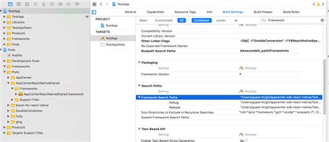Appcenterreactnativesharedappcenterreactnativesharedh File Not Found · Issue 765