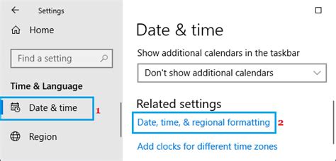 Change Date Format In Home Windows Mundobytes