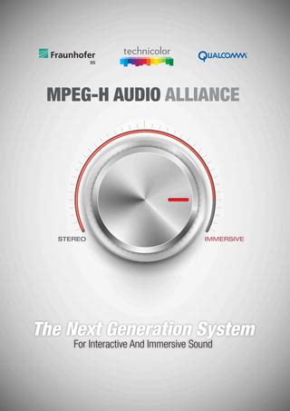 MPEG H Audio Alliance PDF