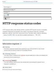 Response Status Codes Mdn Pdf Response Status Codes Mdn