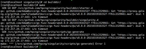 Install Singularity With A Trouble · Issue 6041 · Apptainer Singularity · Github