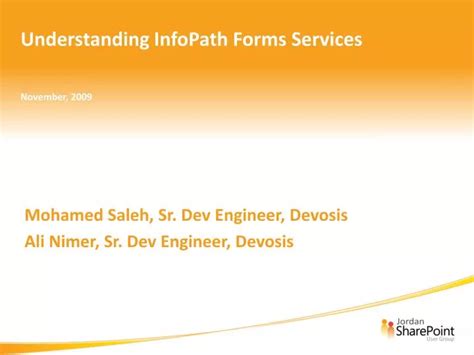 Ppt Understanding Infopath Forms Services Powerpoint Presentation Free Download Id 2842379