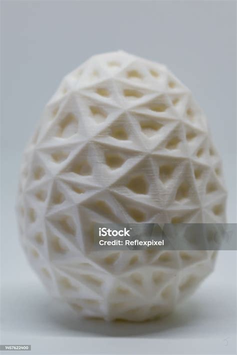 3d 인쇄 달걀 부활절 개체 보로노이 다각형 스타일 장식 3차원 인쇄에 대한 스톡 사진 및 기타 이미지 3차원 인쇄 구 3d 프린팅 필라멘트 Istock