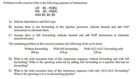 Problems In This Exercise Refer To The Following