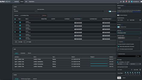 File Backup Policy Management In Uniview Unitrends