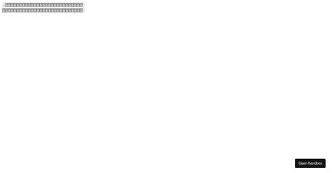 Ellipsis Codesandbox